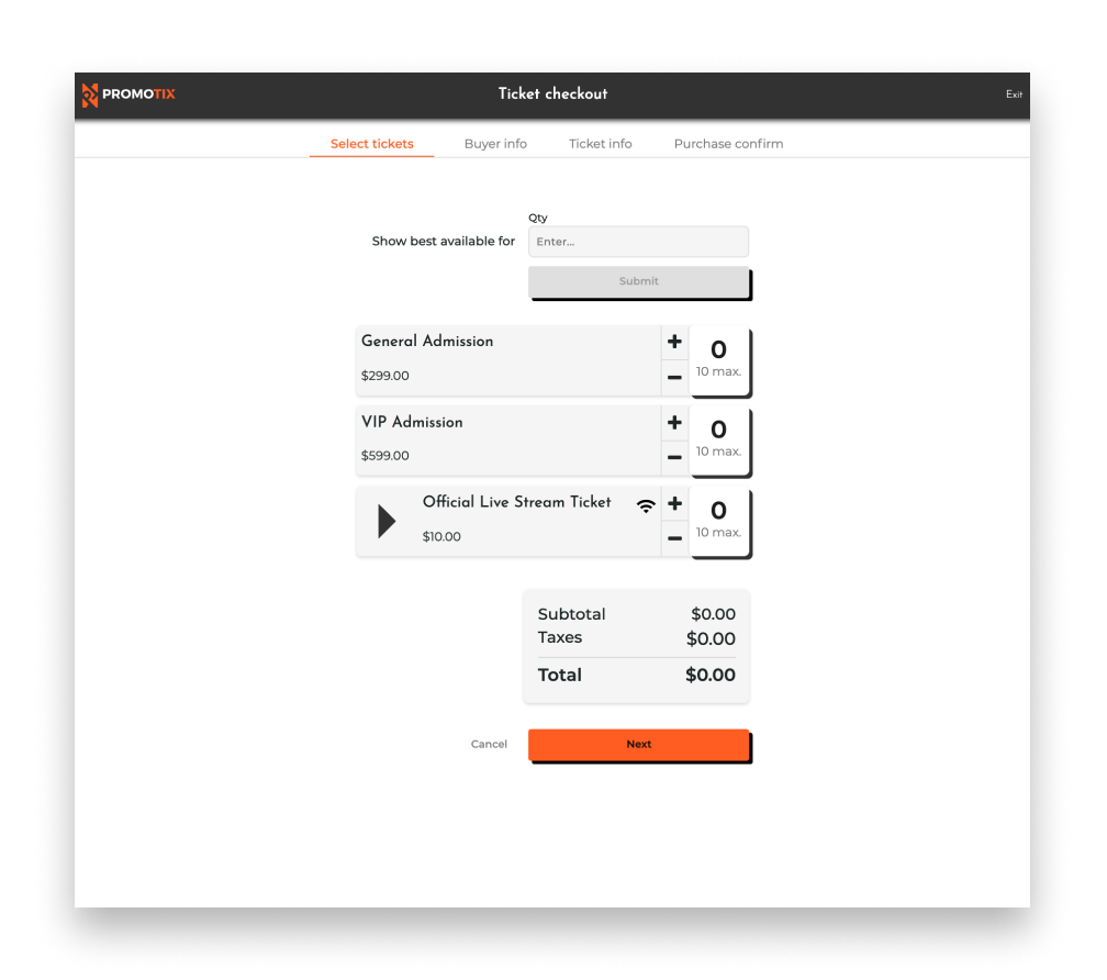 PromoTix - Free Ticketing Software for Event Creators